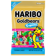 HARIBO Berries Original Red and Black Raspberry Gummies Fruit Flavor ...