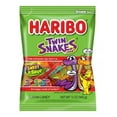Haribo HAR37754 Gummies Candy Twin Snakes Sweet & Sour 5 oz. Bag, Pack ...