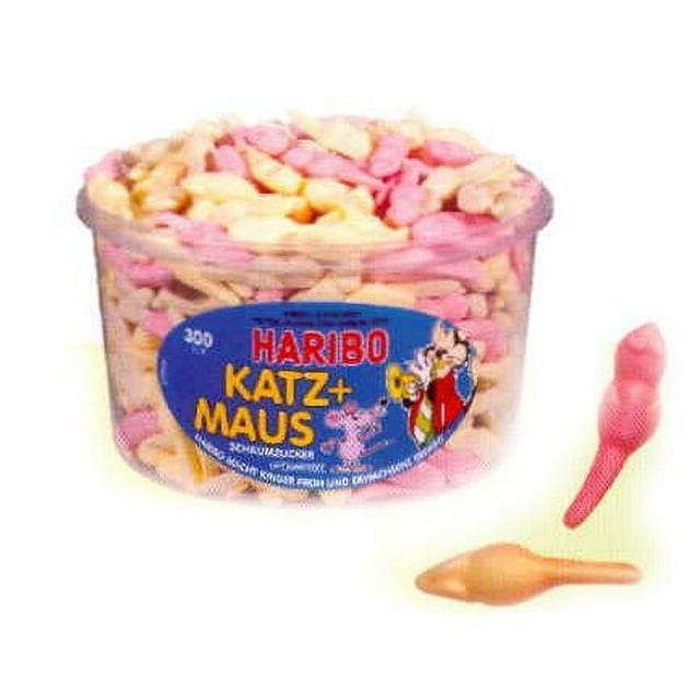 Haribo Katz und Mous (Cats and Mice) Tub - Walmart.com