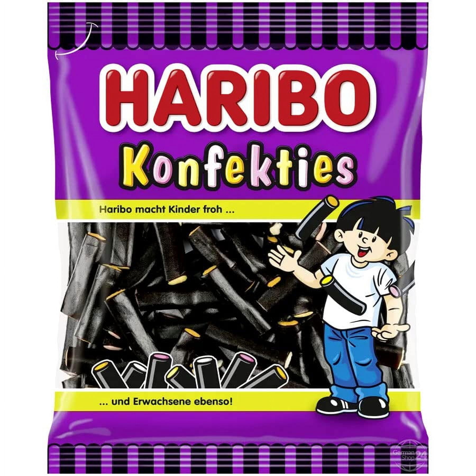 Haribo Konfekties Licorice Gummy Candy 160g - Walmart.com