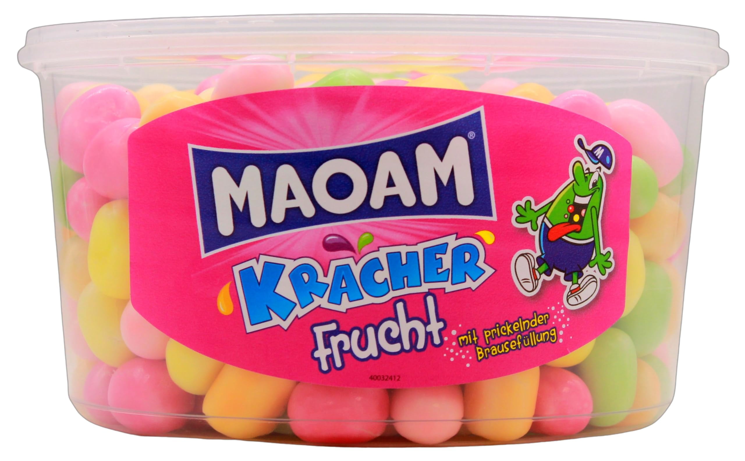Haribo Maoam Frucht Kracher Tub-265 MDA05 pcs - Walmart.com