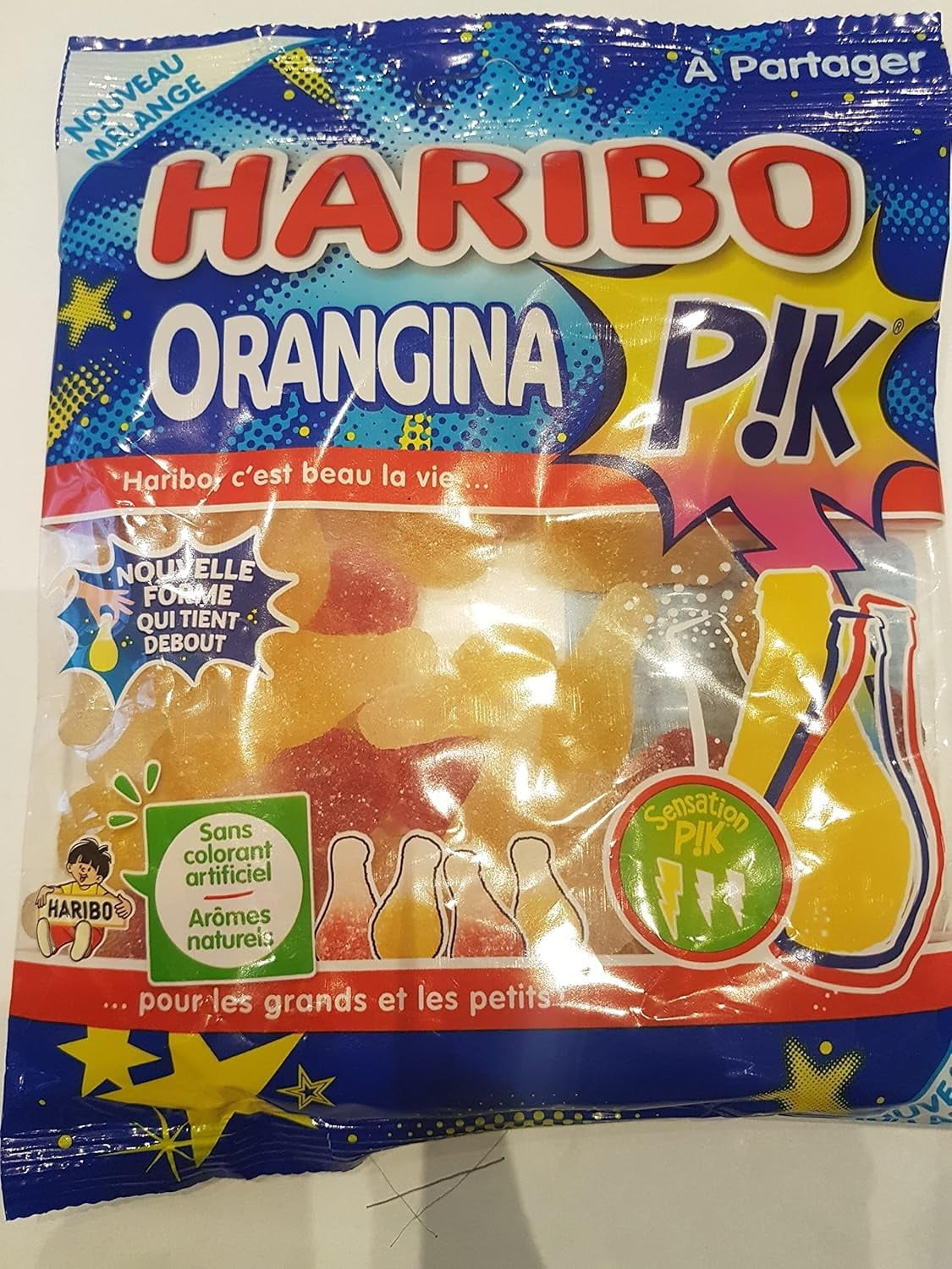 Haribo Orangina Sour Gummy AIF9 Candies 250 Grams - Three Flavors ...