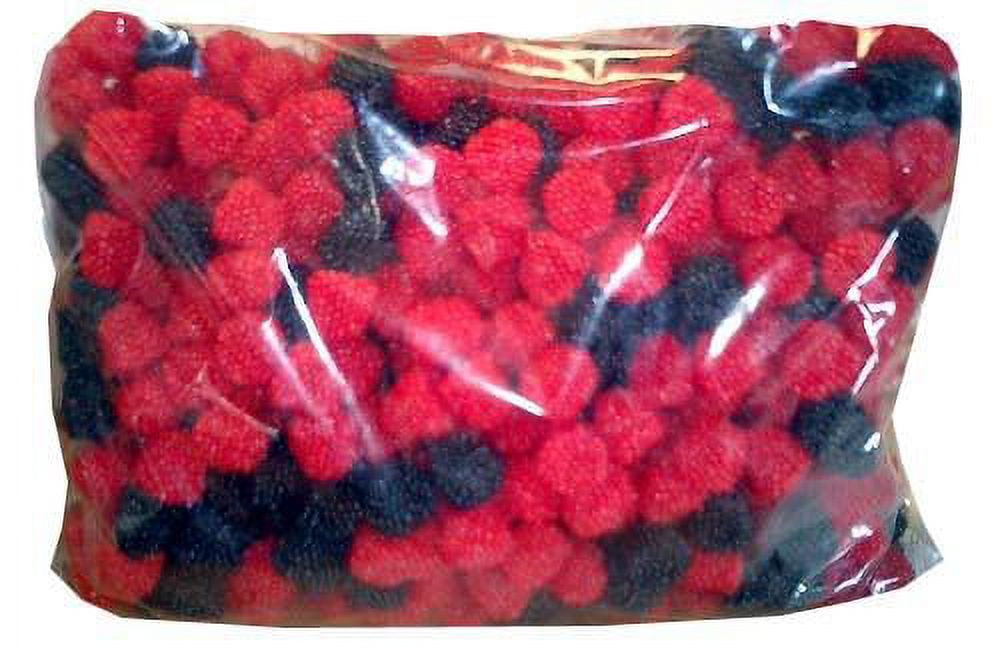 Haribo Raspberries Gummi Candy, 8oz (.5lb) - Walmart.com