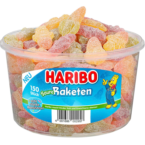 Haribo - Sour Rockets - 150 pcs - Walmart.com