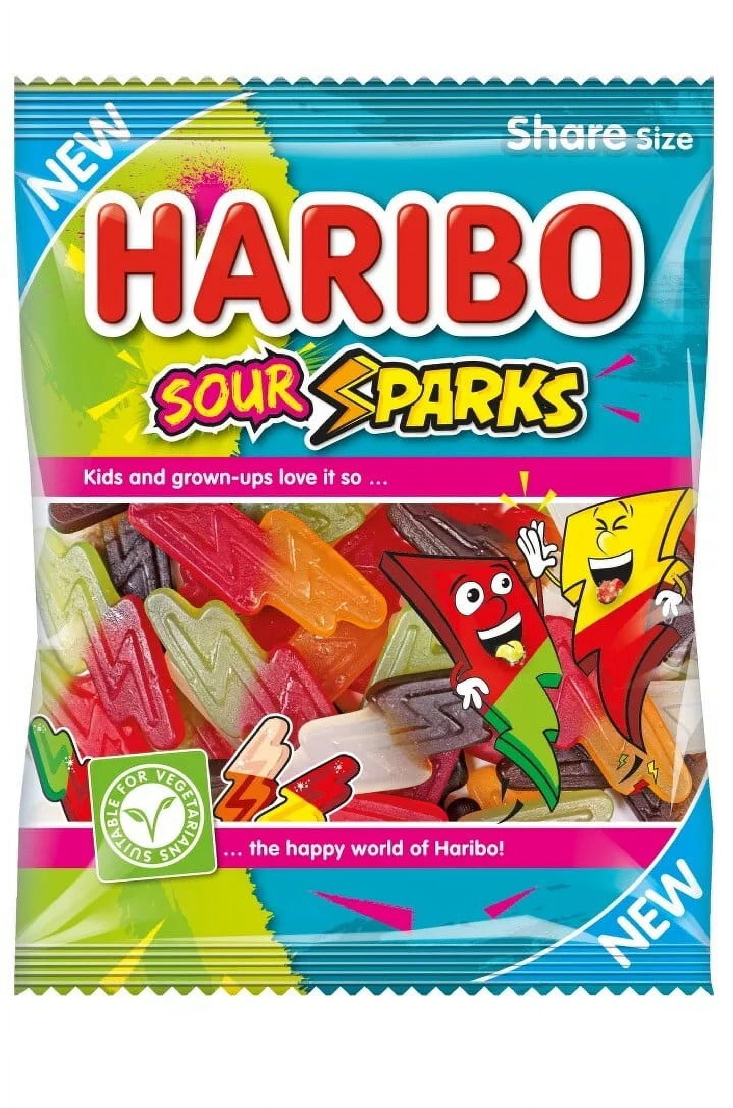 Haribo Sour Sparks 154g Bag Gummy - Walmart.com