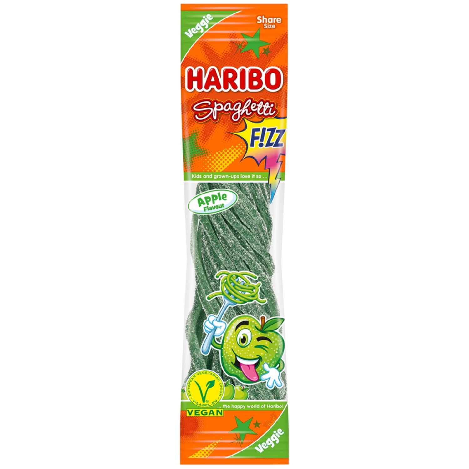 Haribo Spaghetti Apple - Walmart.com