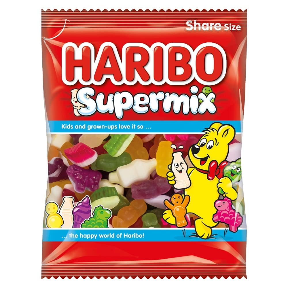 Haribo Super Mix Flavour Gummy Candies 160g (Pack of 3) - Walmart.com