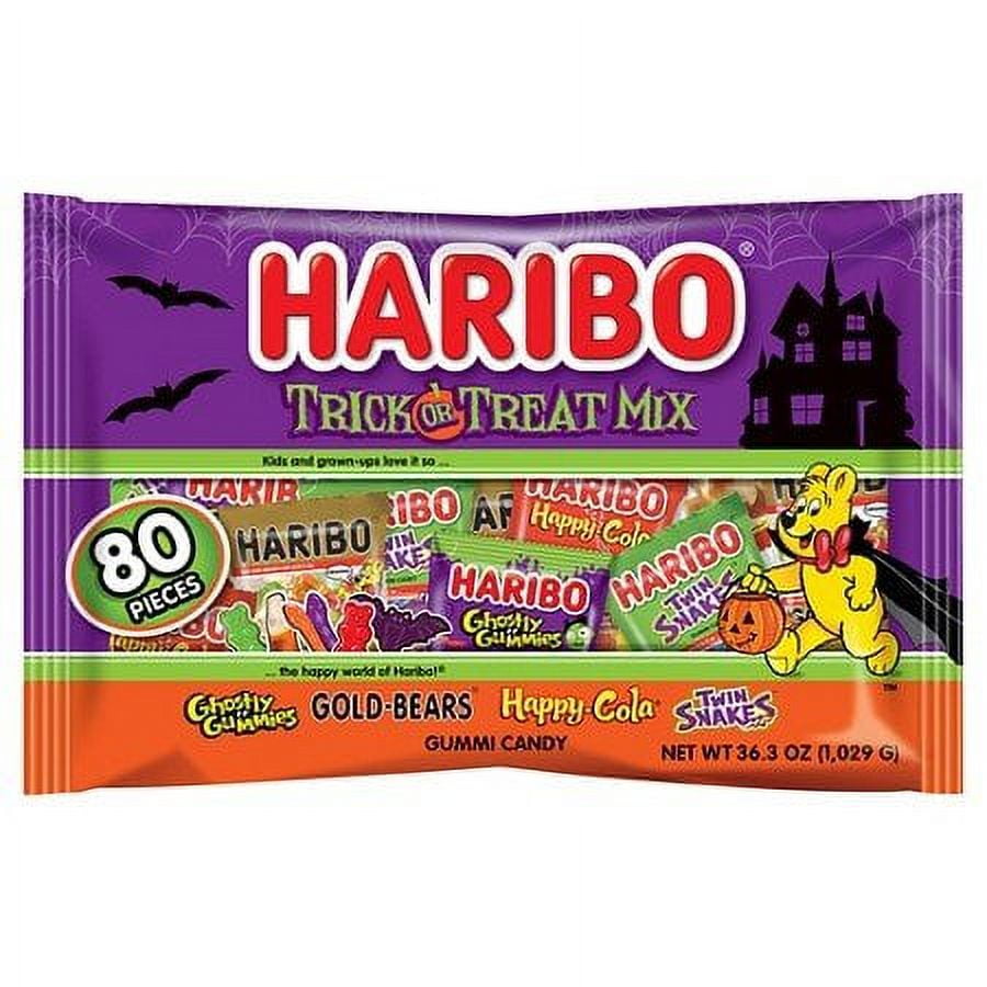Haribo, Trick Or Treat Gummi Candy Mix, 80 Ct - Walmart.com