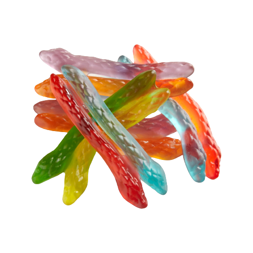 Haribo Twin Snakes Gummi Candy 4.5 lb. Bulk Bag - Walmart.com