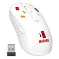 Haribo Wireless Mouse, Bluetooth 3.0/5.0 & 2.4GHz, Adjustable DPI ...
