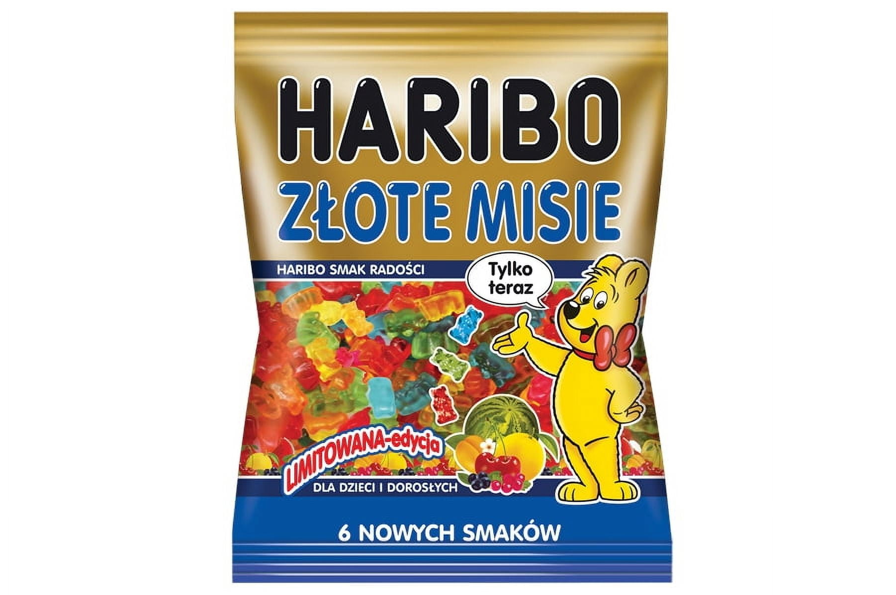 Haribo gummy bears Gold Bears with LIMITED FLAVORS 175g/6 oz - Walmart.com