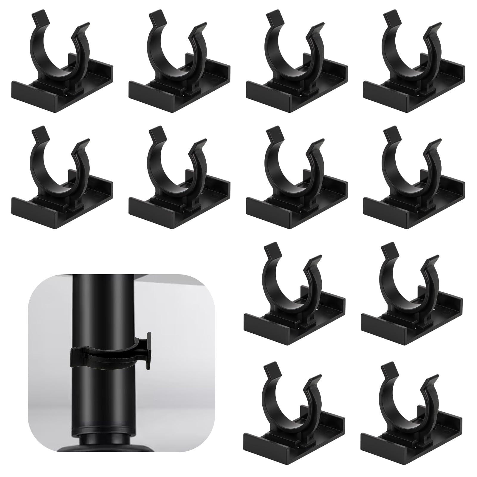 Hariendny 12 Pcs Toe Kick Clips Cabinet Leveler Plinth Clips 1-inch ...