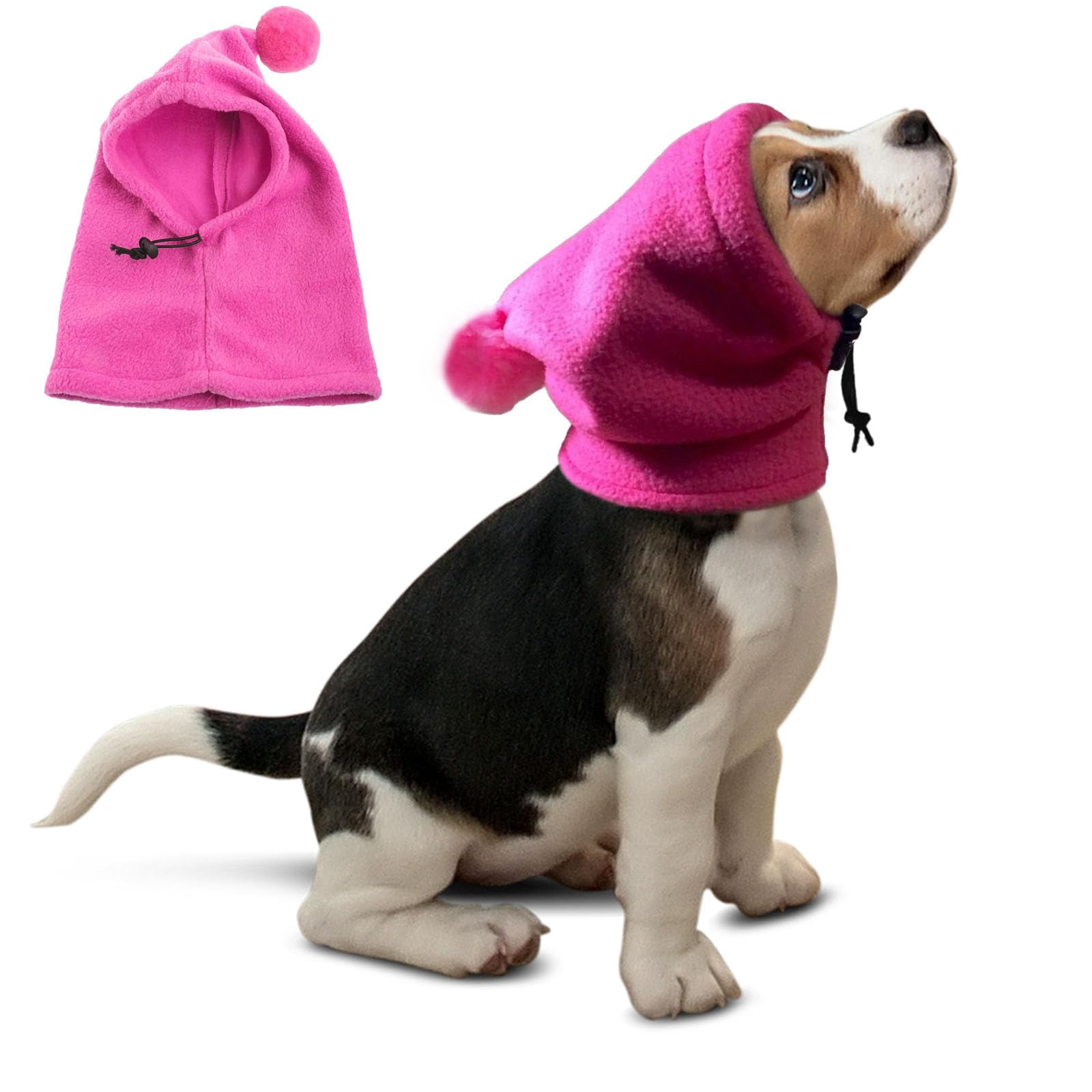Harikaji Warm Dog Hat, Dog Ear Muffs Noise Protection, Polar Fleece Dog ...