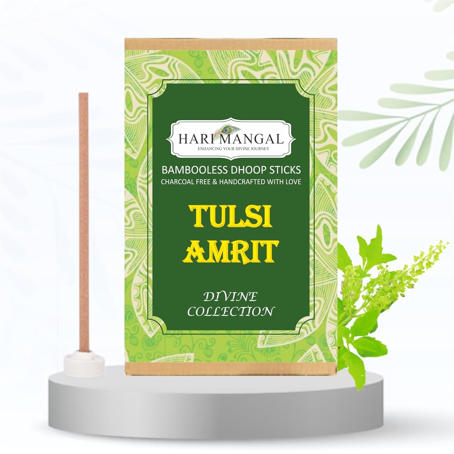 Harimangal Bambooless Dhoop Sticks for Pooja 80 pcs Divine Collection ...