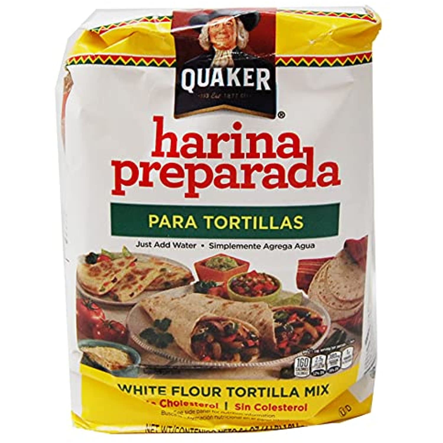 Harina Preparada White Flour Tortilla Mix, 4lb Bag, Just Add Water ...
