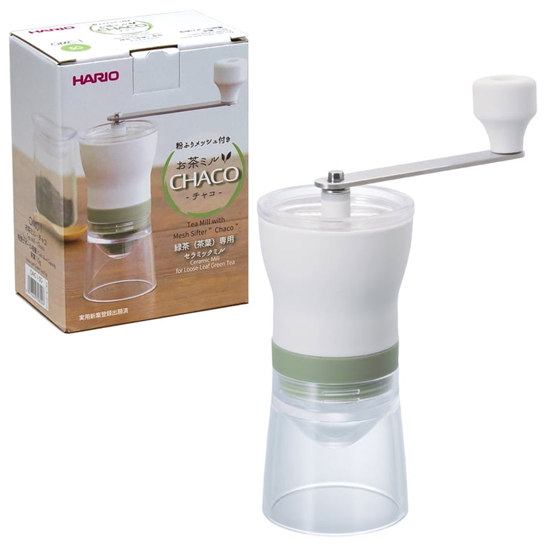 Hario 'Chaco' Tea Grinder with Mesh Sifter, White - Walmart.com