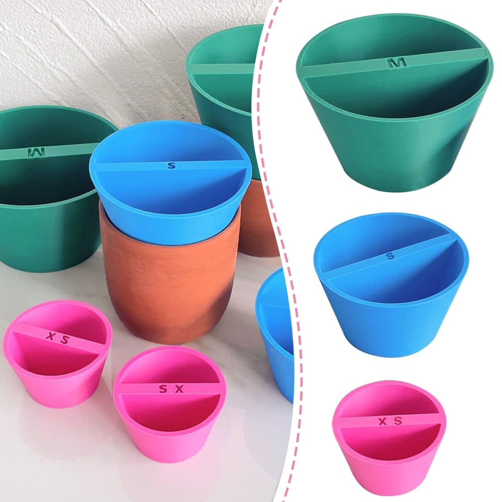 Hariumiu 1/3Pcs Pottery Rim Cone Tool Ceramic Rim Shaper Cone Clay ...