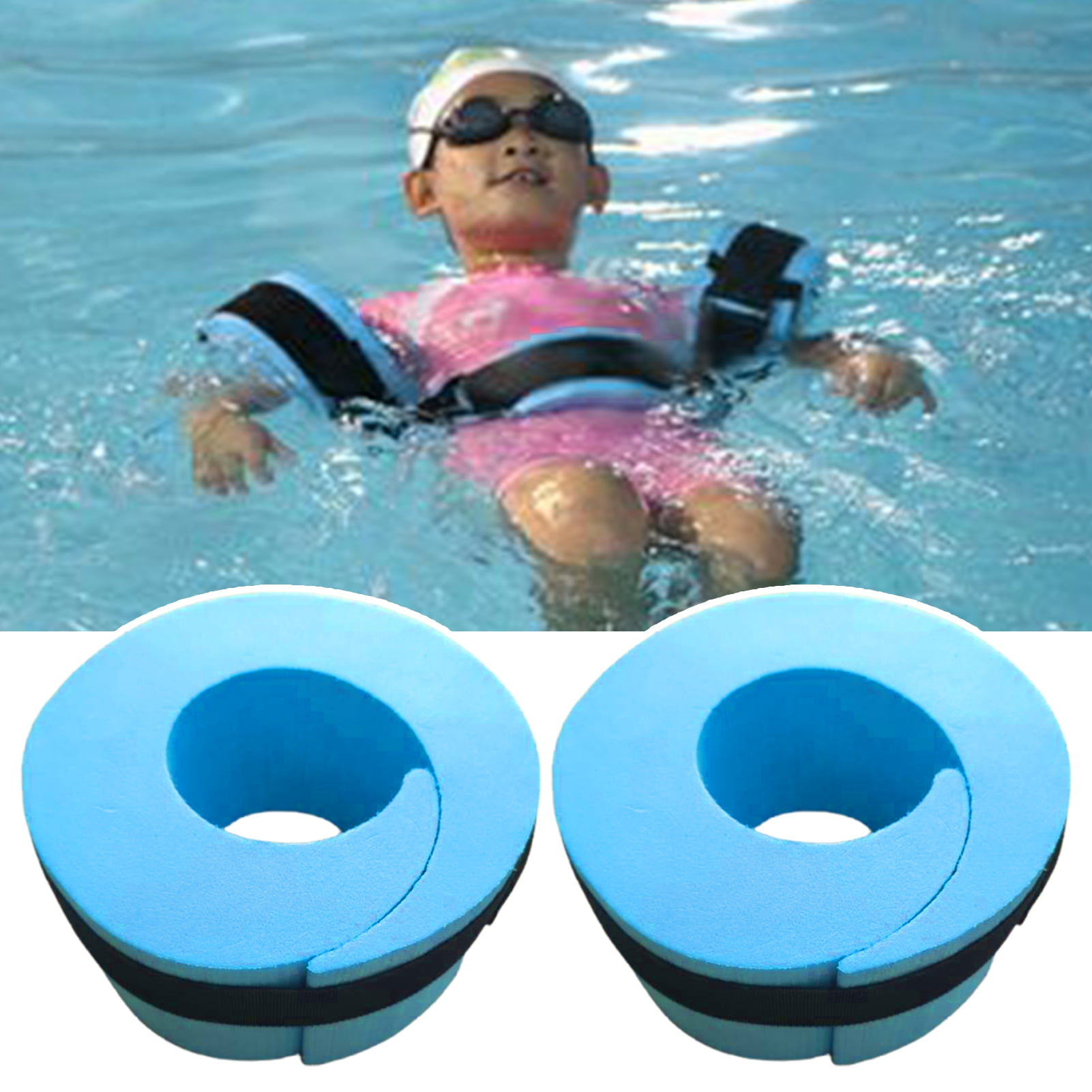 Hariumiu 1 Pair Swim Aquatic Cuff High Density EVA Water Aerobics Float ...