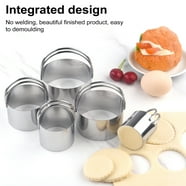 Round Cookie Biscuit Cutter Set, 12 Graduated Circle Pastry Cutters ...