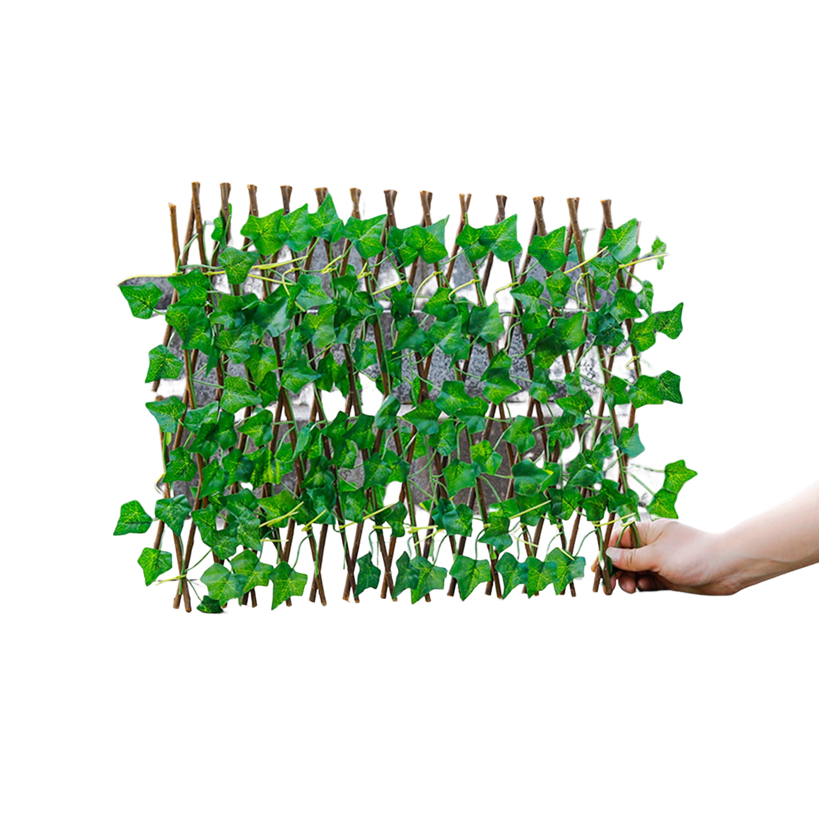 Hariumiu Adjustable Length Fence Expandable Fence Privacy Screen ...