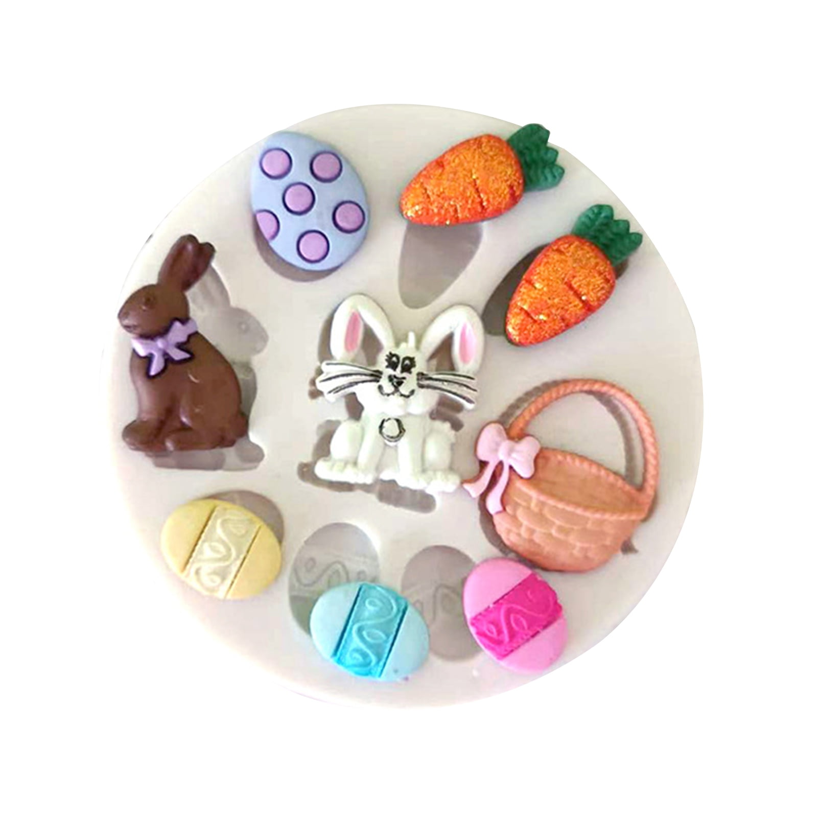 Hariumiu Cake Decorating Silicone Mold Easter Silicone Mold for Cake ...