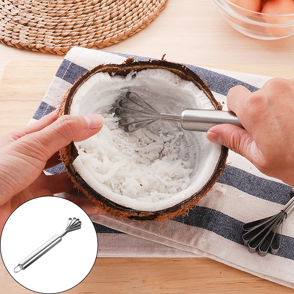 Hariumiu Coconut Meat Slicer Fish Scale Scraper Removal Knife Fruit ...