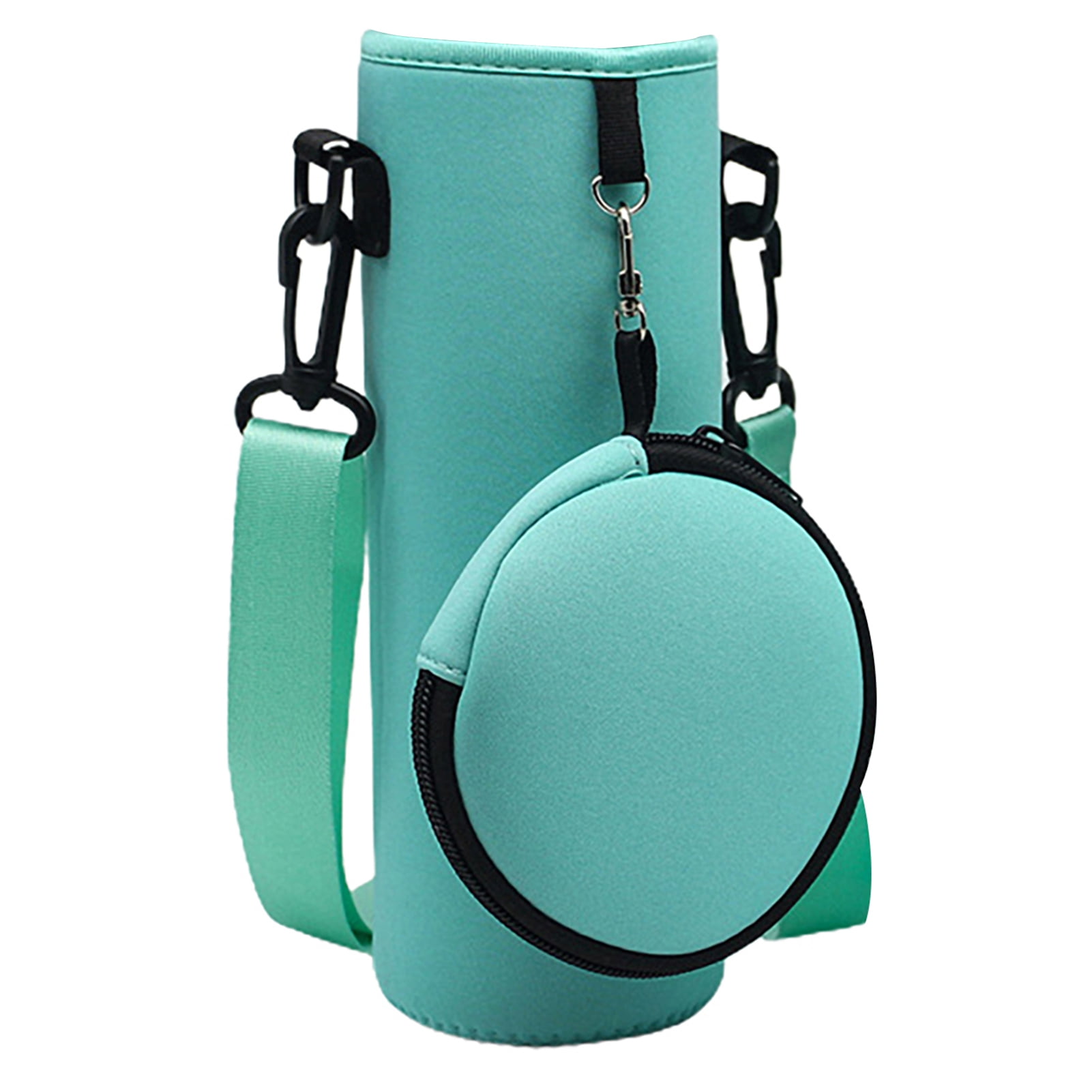 Hariumiu Cup Sleeve with Small Round Pouch Adjustable Shoulder Strap ...