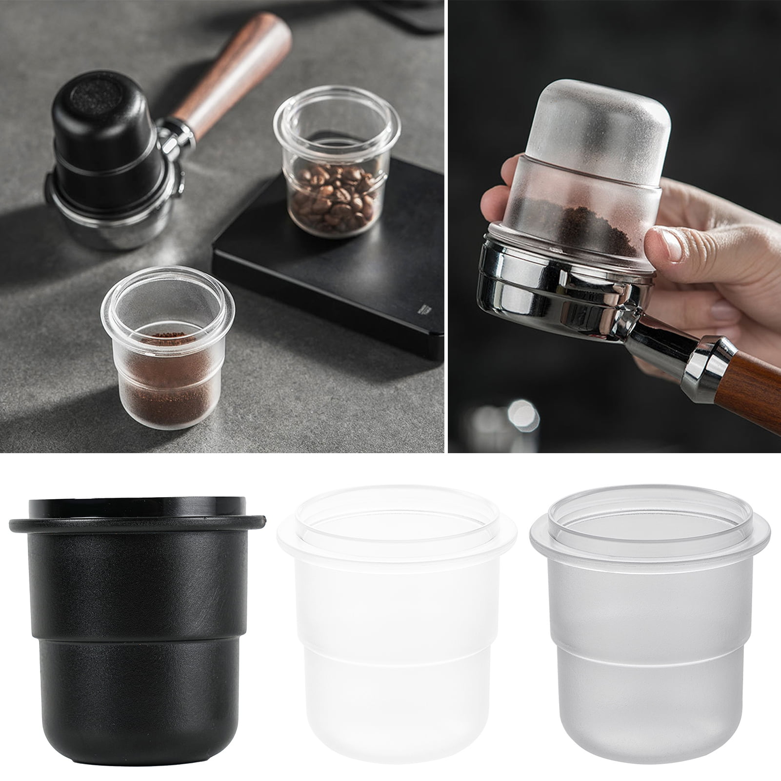 Hariumiu Dosing Cup for Coffee 58mm Espresso Dosing Cup Accurate ...