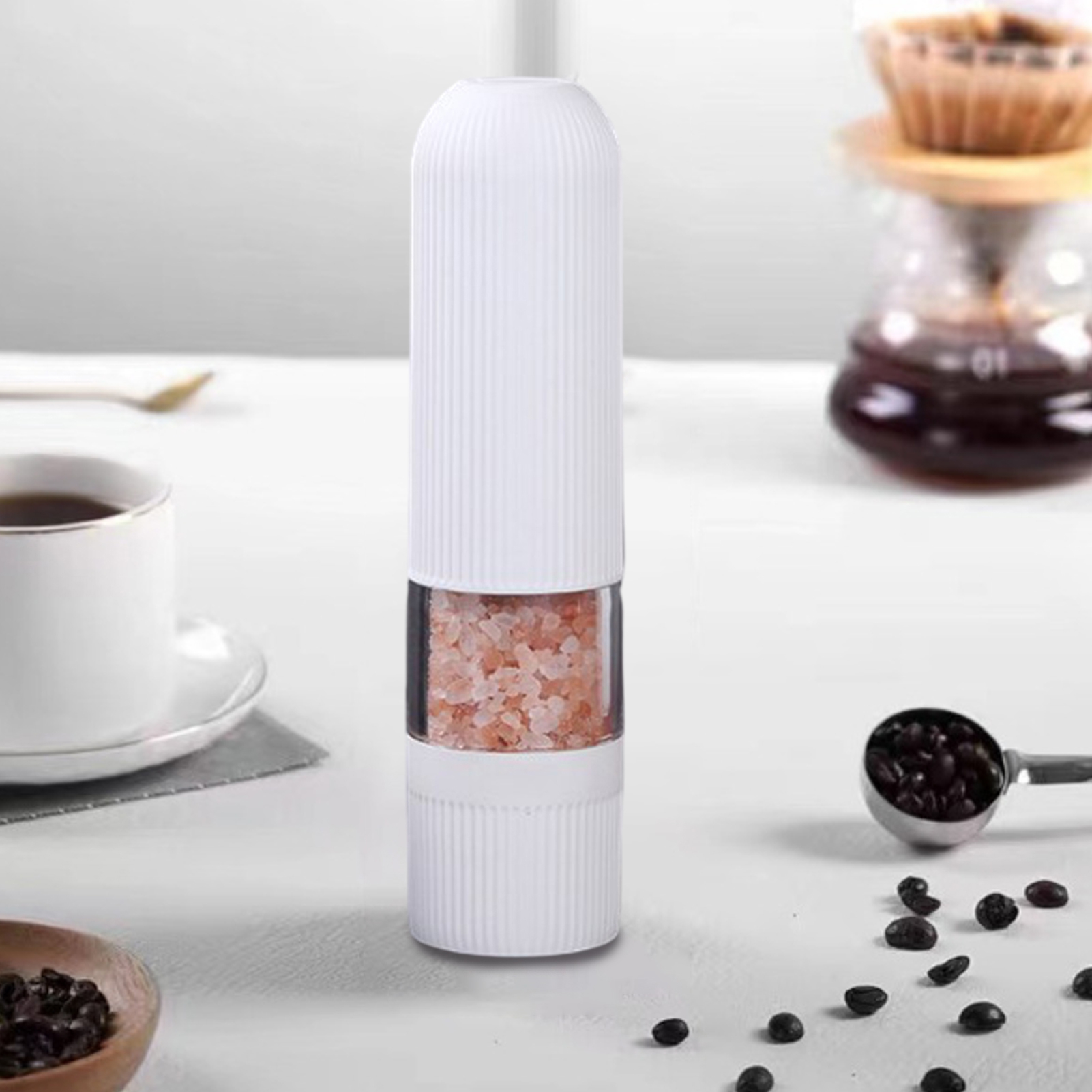 Hariumiu Easy to Clean Spice Grinder Electric Spice Grinder Clear ...