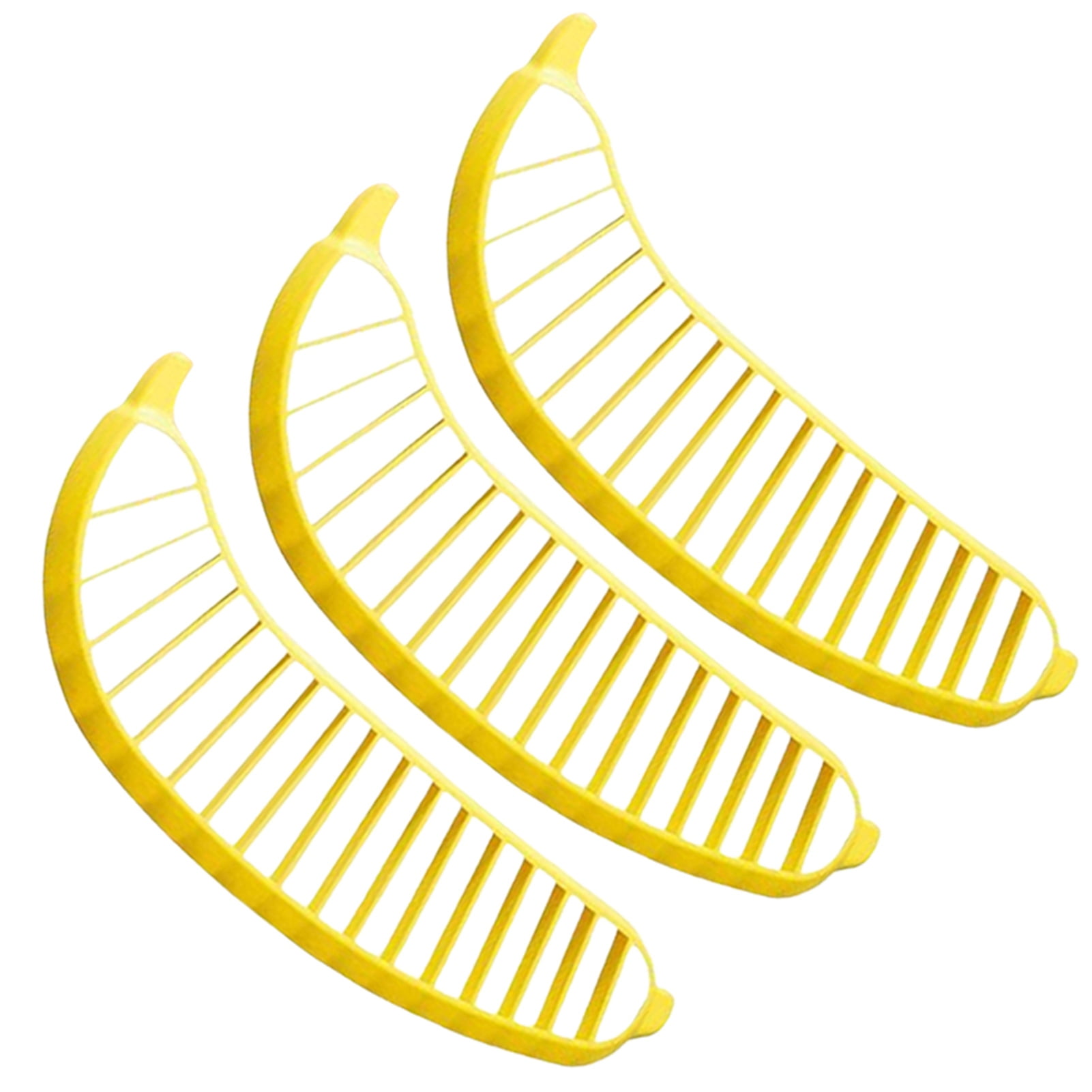 Hariumiu Easy-to-use Banana Cutter 3pcs Banana Slicer Food Grade ...