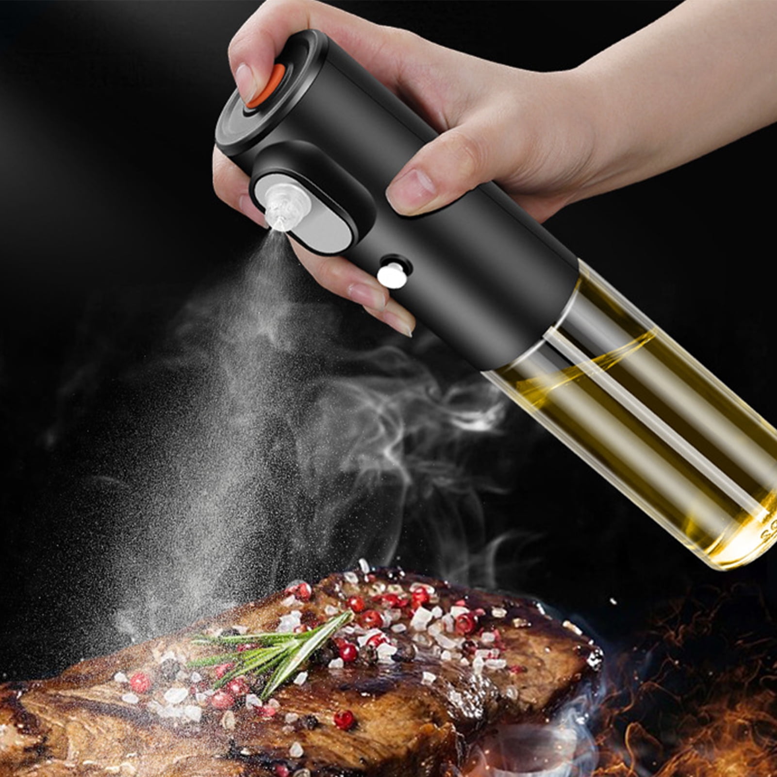 Hariumiu Electric Butter Sprayer 200ml/7.03oz Continuous Spray with ...