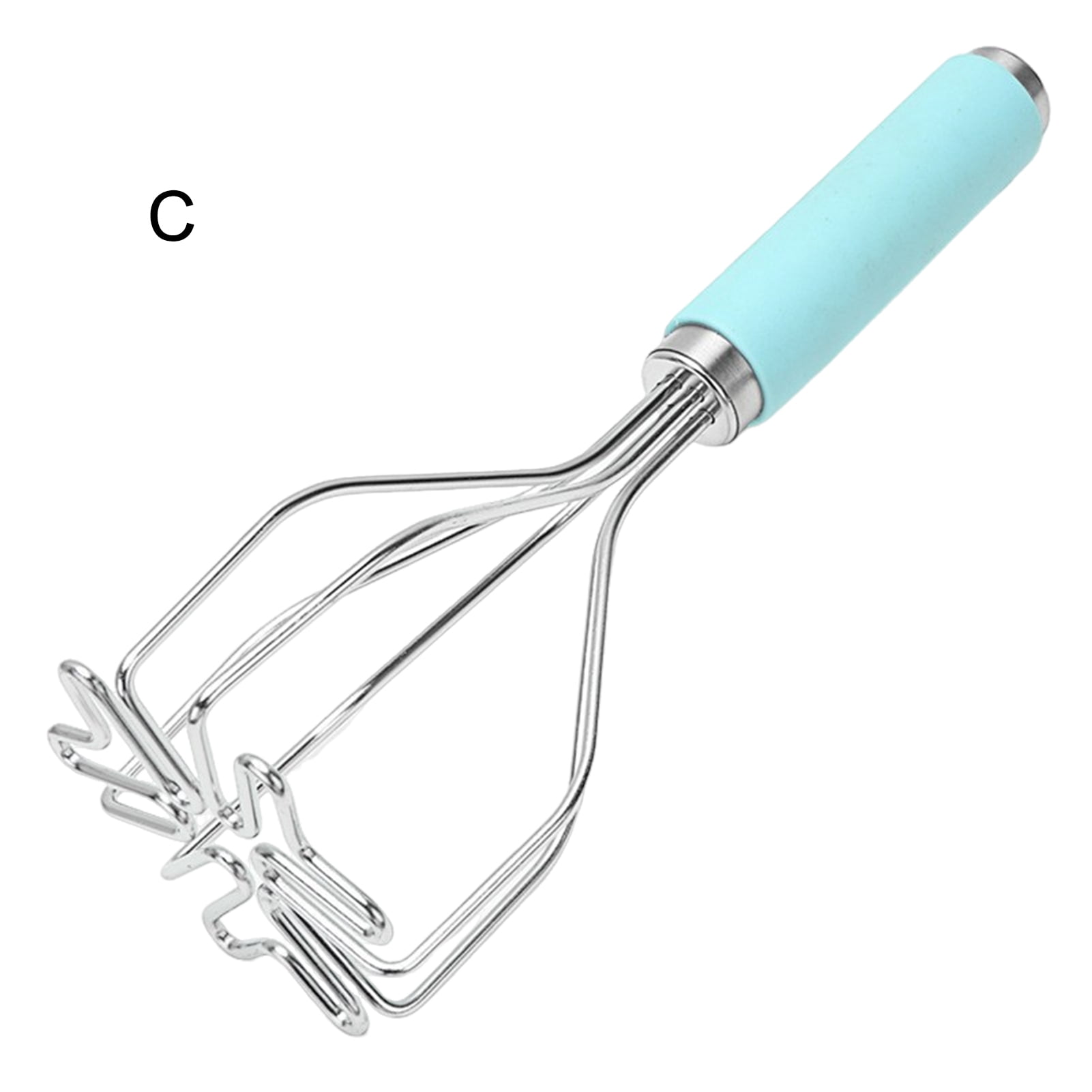 Hariumiu Ergonomic Handle Potato Masher Stainless Steel Potato Masher ...
