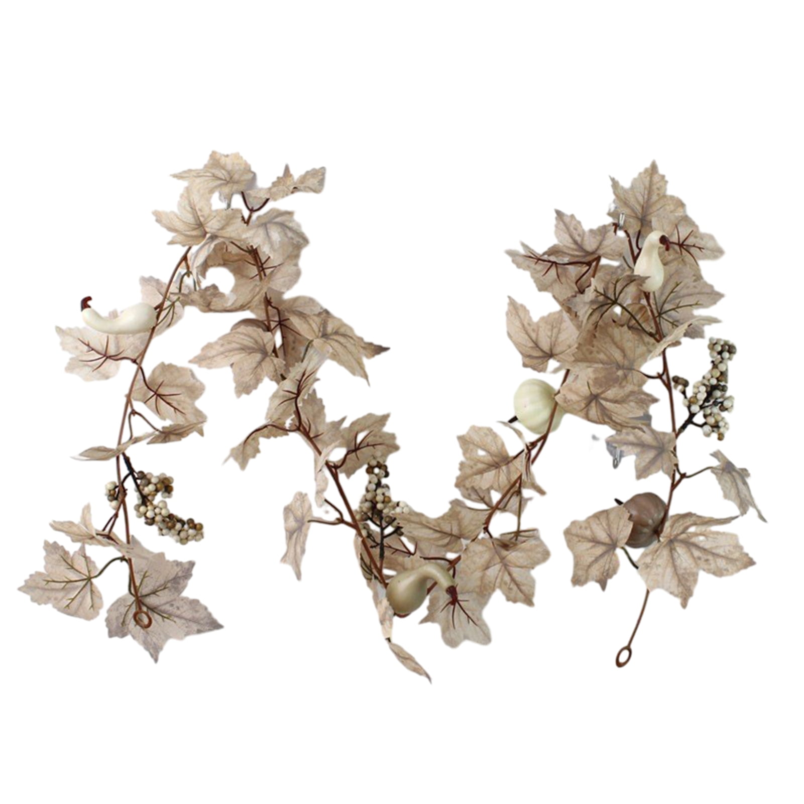 Hariumiu Fall Fake Vines Realistic Maple Leaf Vine Reusable Simulated ...