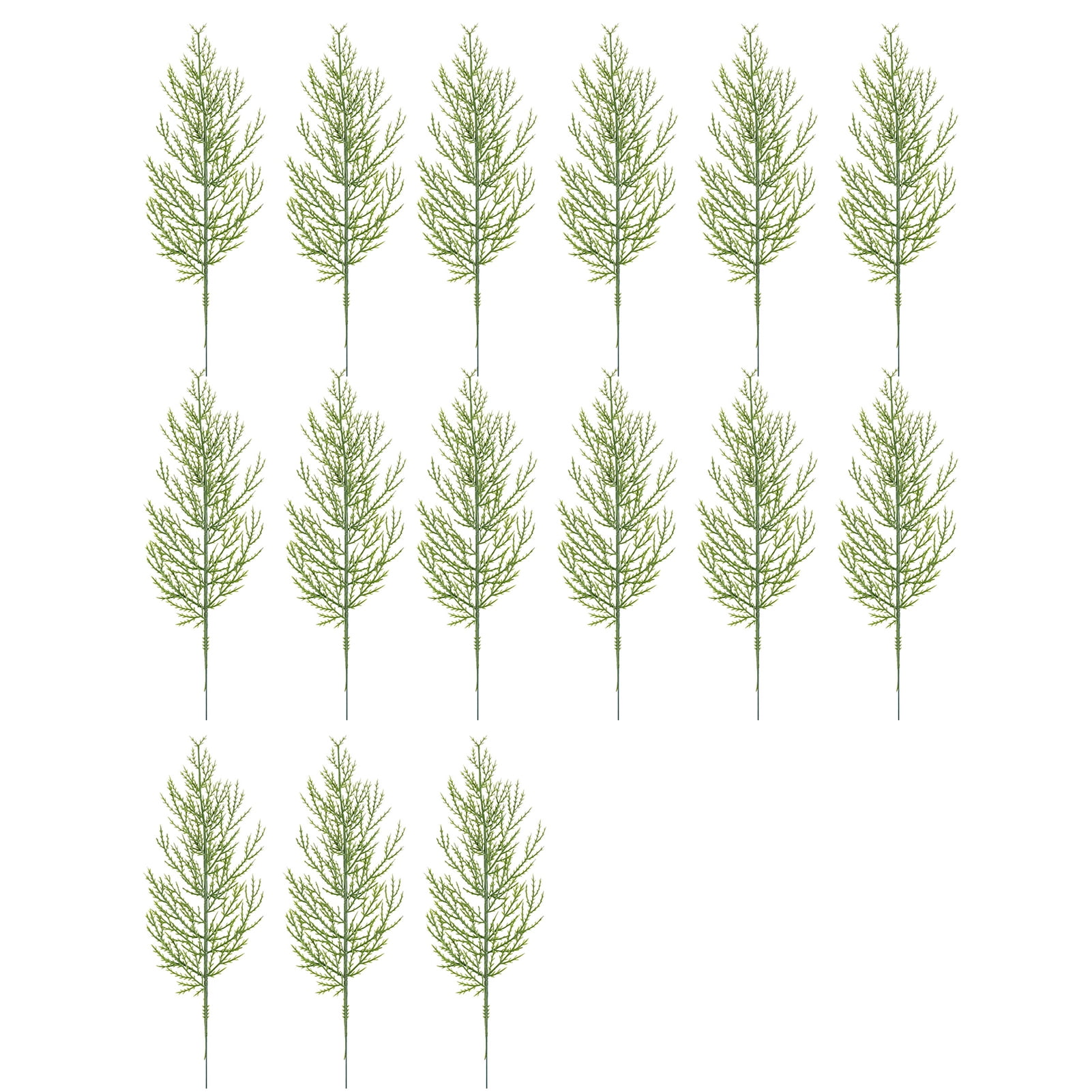 Hariumiu Faux Pine Leaves Christmas Artificial Pine Branches Realistic ...