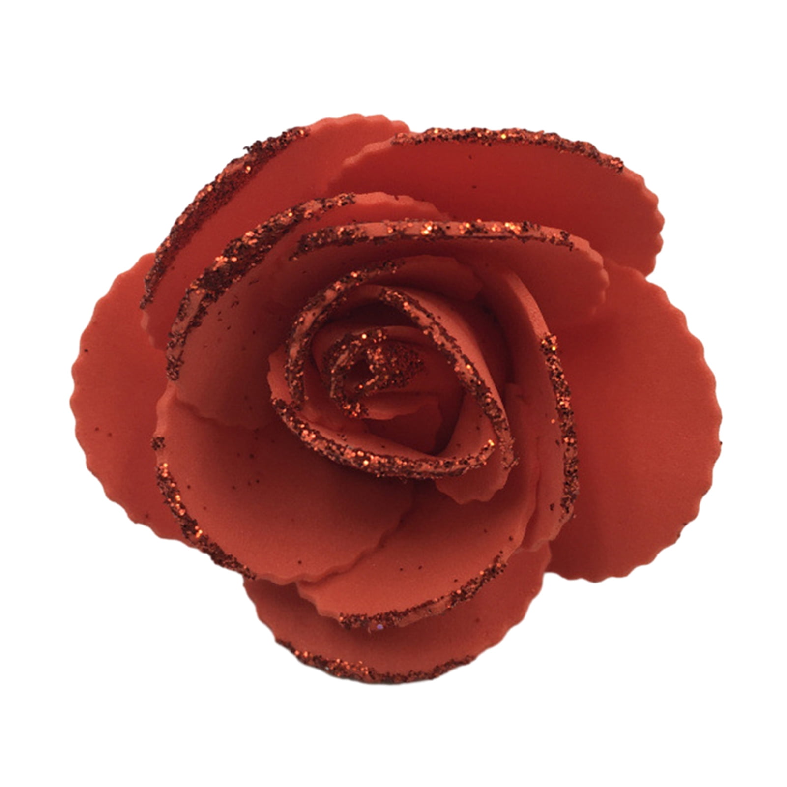 Hariumiu Foam Rose Head 50pcs 5cm Simulation Rose Head Spray Gold ...