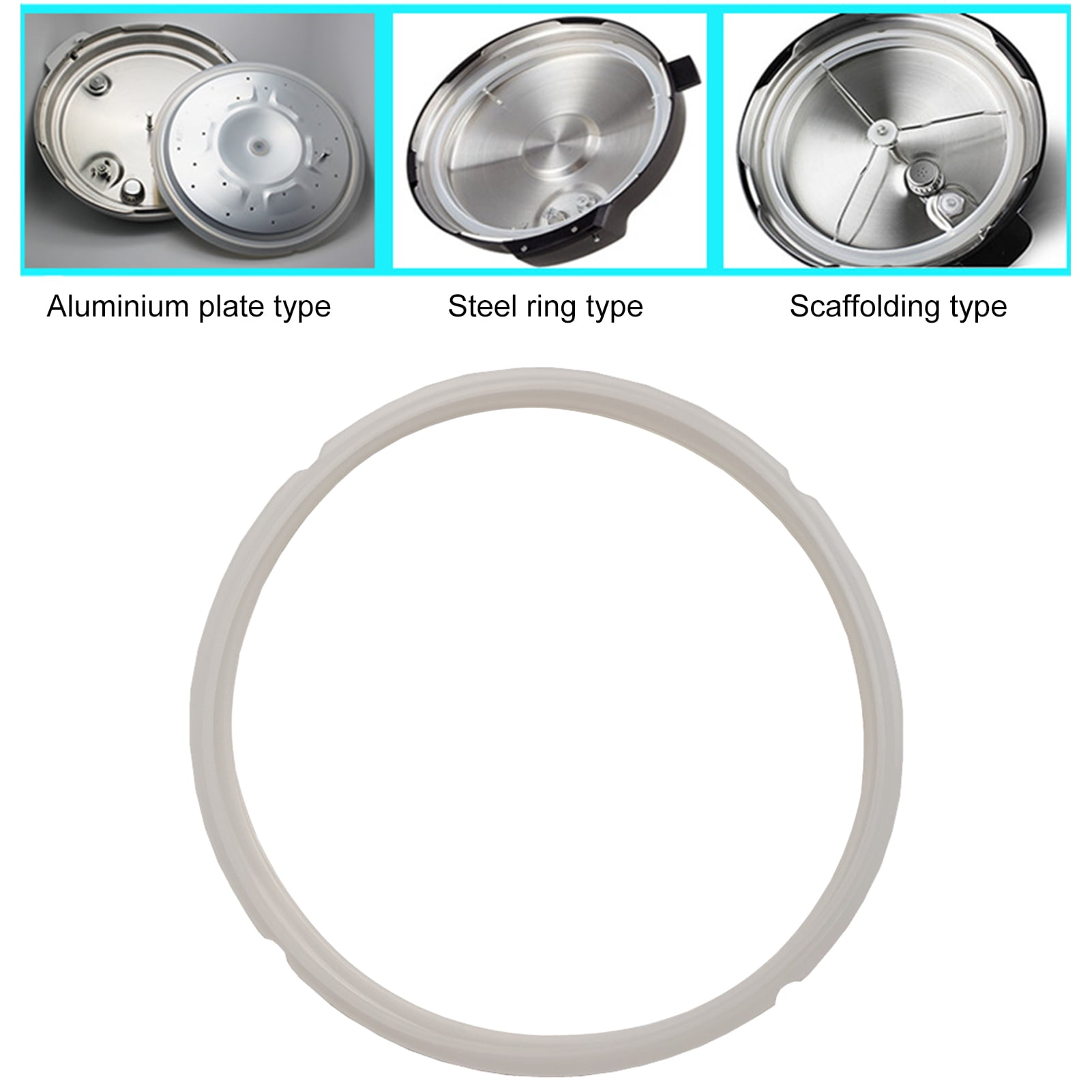 Hariumiu Food-Grade Silicone Sealing Rings for 5 6-Quart for Instant ...