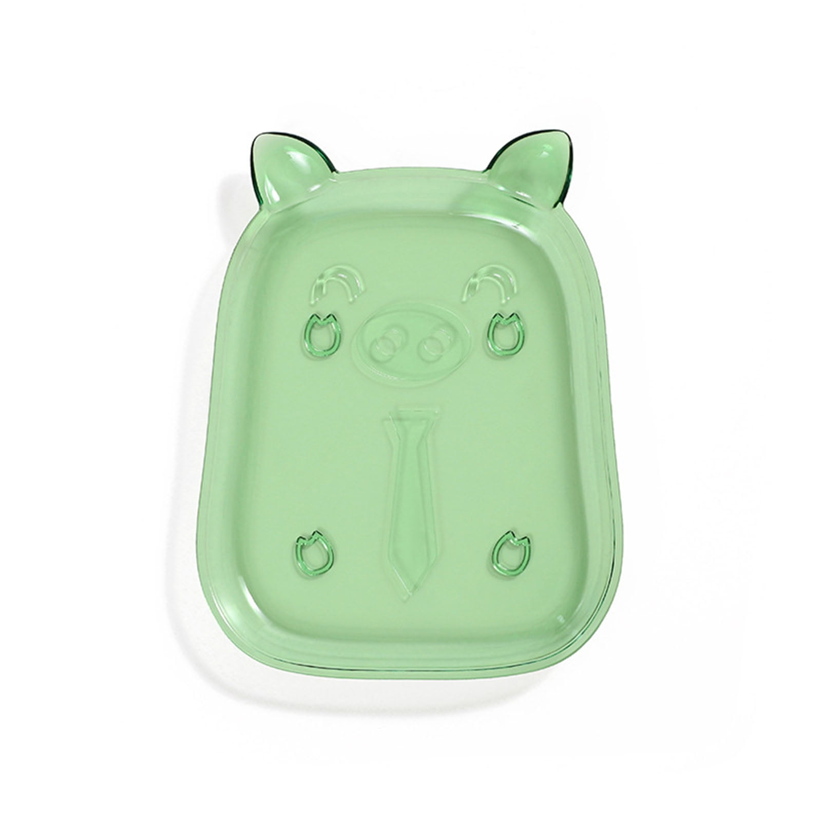 Hariumiu Food Grade Spit Bone Disc Bone Dish Cartoon Piggy Design Food ...