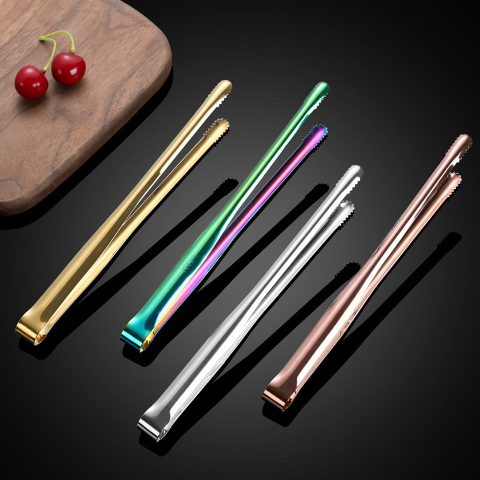 Hariumiu Food Tong Stainless Steel Kitchen Tongs Heat Resistant Grill ...