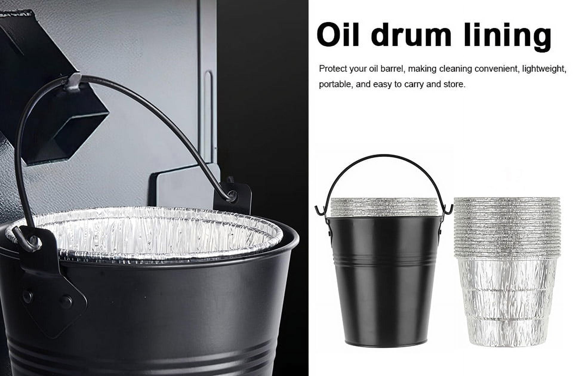 Hariumiu Grease Bucket Liner for Traeger Ironwood 650 20pcs Barbecue ...