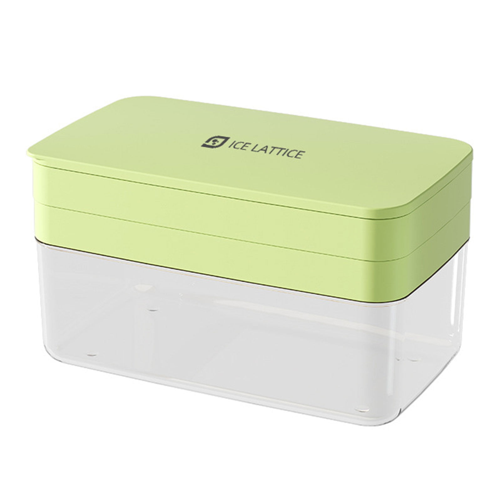 Hariumiu Ice Cube Tray with Ice Scraper 28/56 Cavities Sealed Lid Food ...