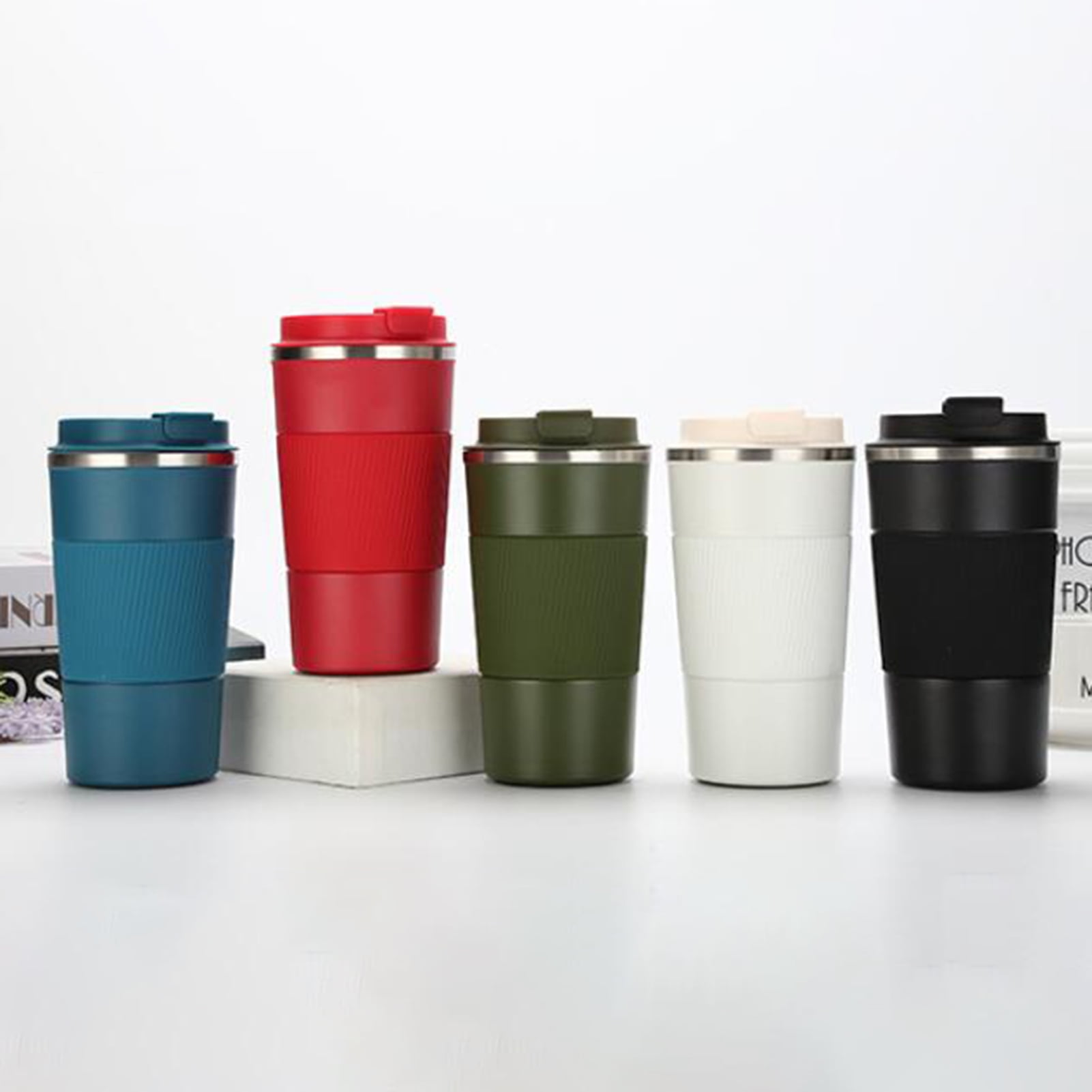 Hariumiu Kitchen 510ml/18oz Coffee Mug Insulated Non-slip Leak-proof ...