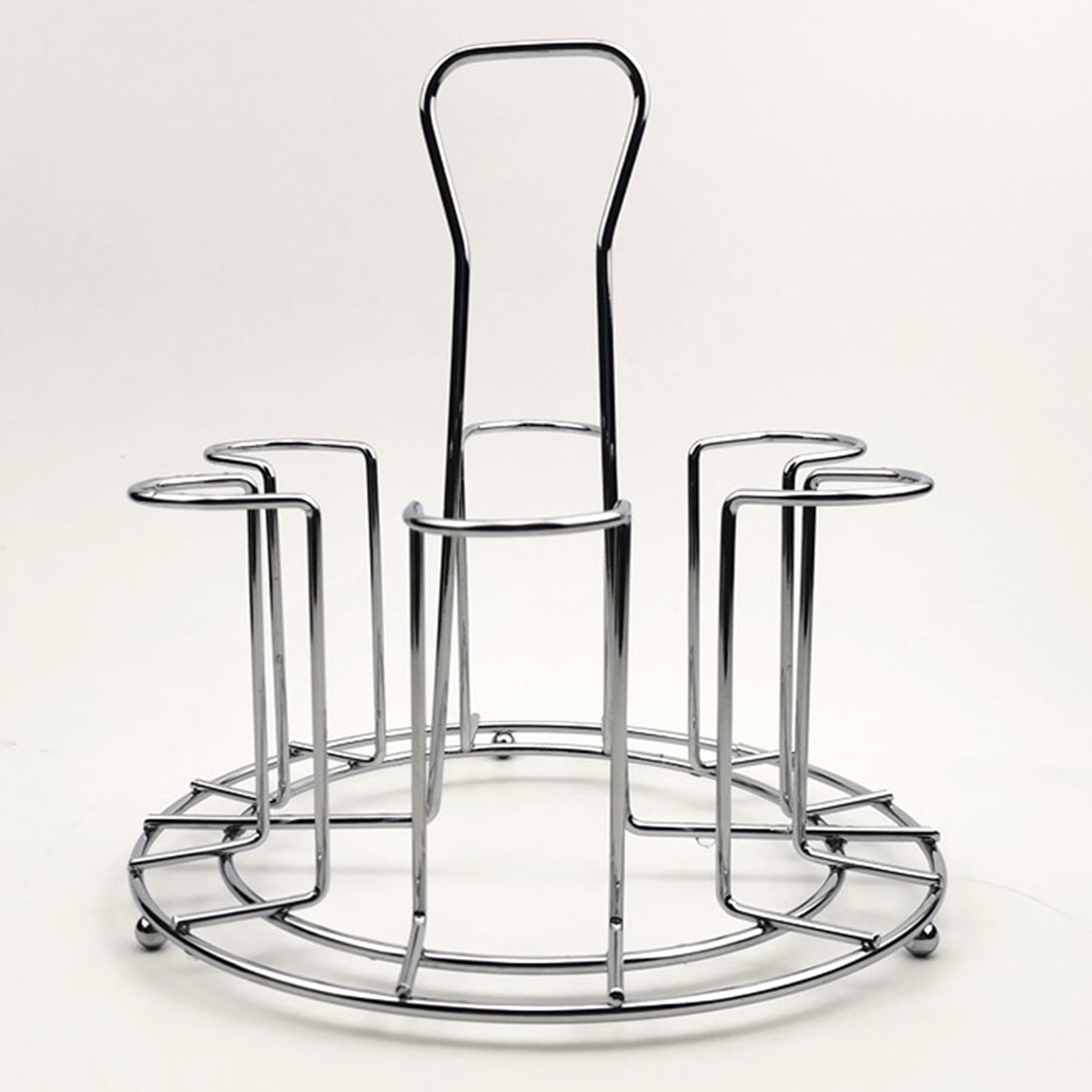 Hariumiu Kitchen Cup Drying Rack, Cup Drying Stand 6 Protective Hooks ...