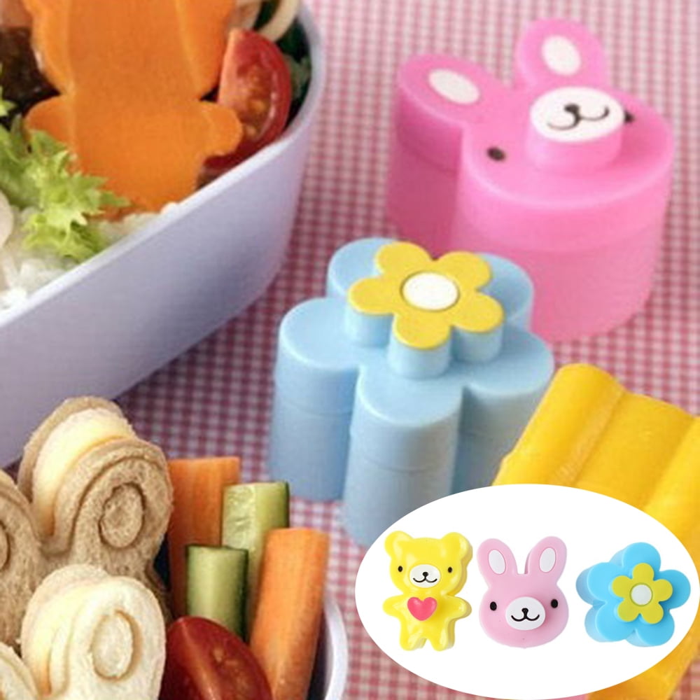 Hariumiu Kitchen Sandwich Cutter, 3 PCS Sandwich Cutter and Sealer for ...