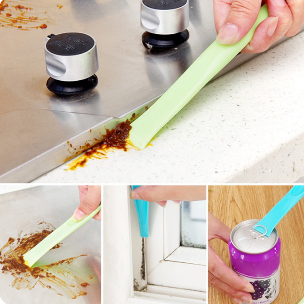 Hariumiu Kitchen Stove Edge Cleaning Scraper Dirt Remover Can Bottle ...