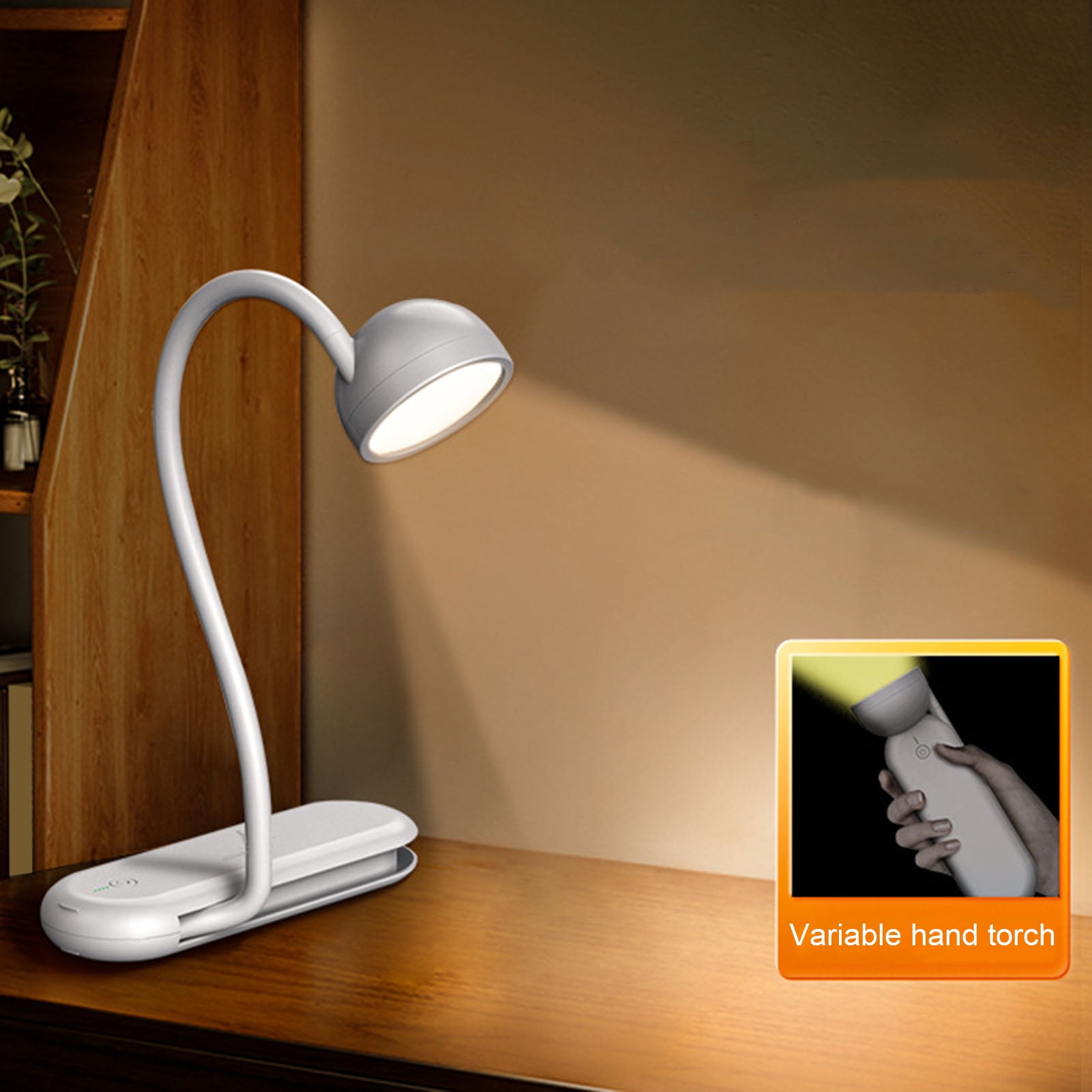 Hariumiu LED Eye-Protection Reading Light Flicker Free Flexible ...