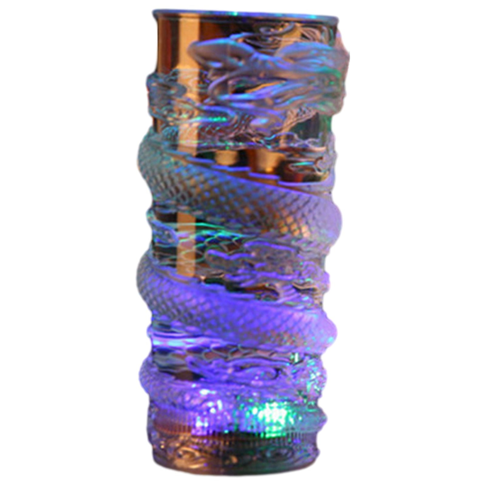 Hariumiu Led Beer Mug Glowing Beer Cup Led Color Changing Dragon Cup ...