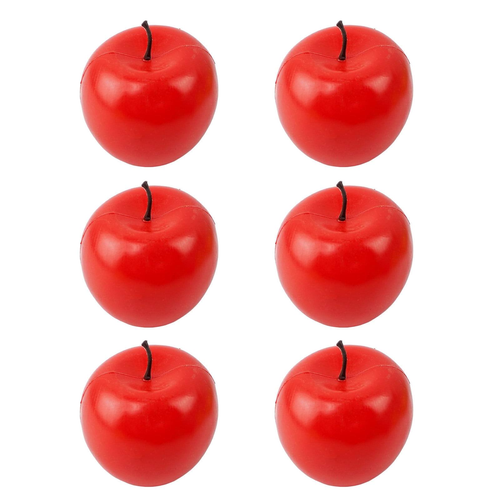 Hariumiu Lifelike Plastic Fruits 6pcs Artificial Fruit Props Realistic ...