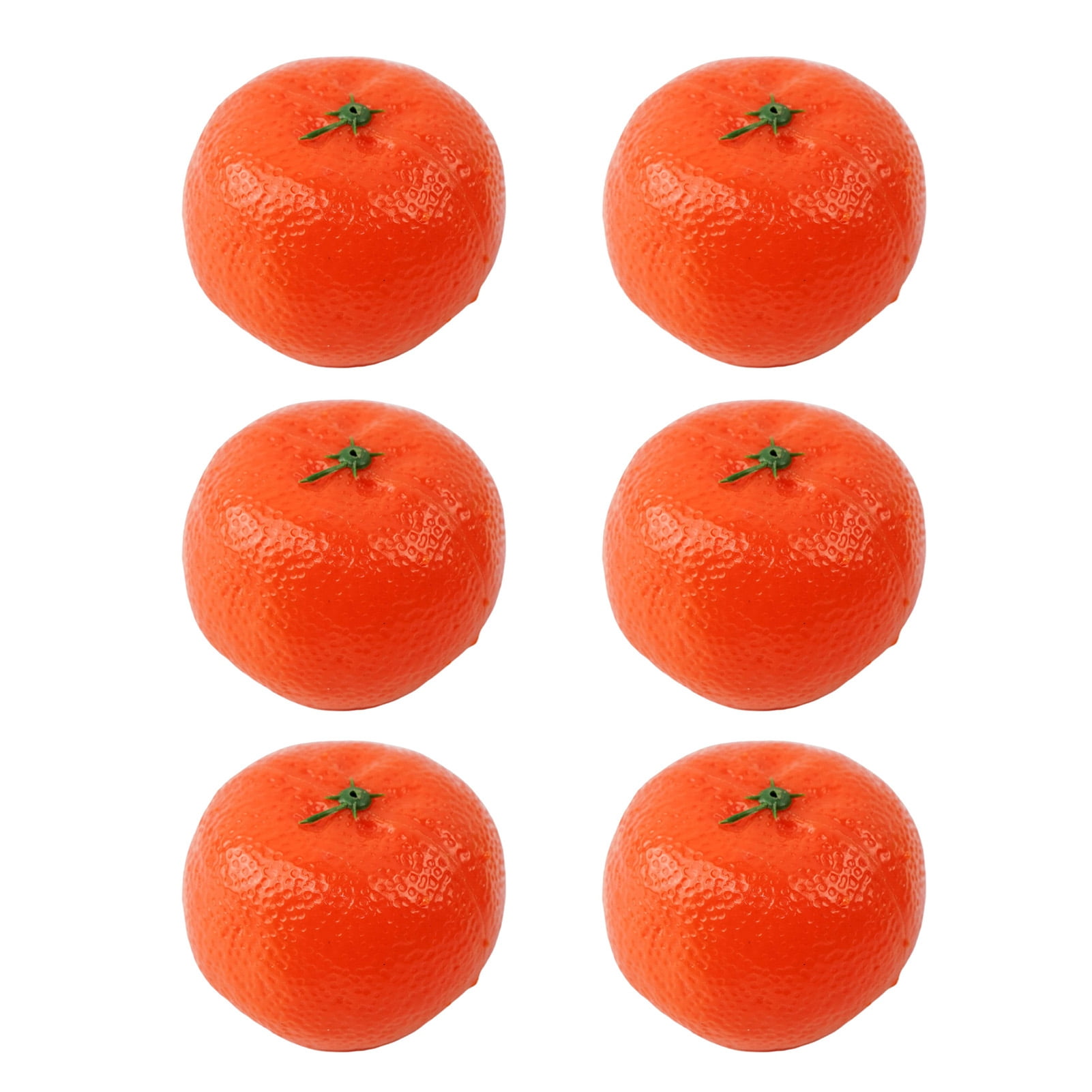 Hariumiu Lifelike Plastic Fruits 6pcs Artificial Fruit Props Realistic ...