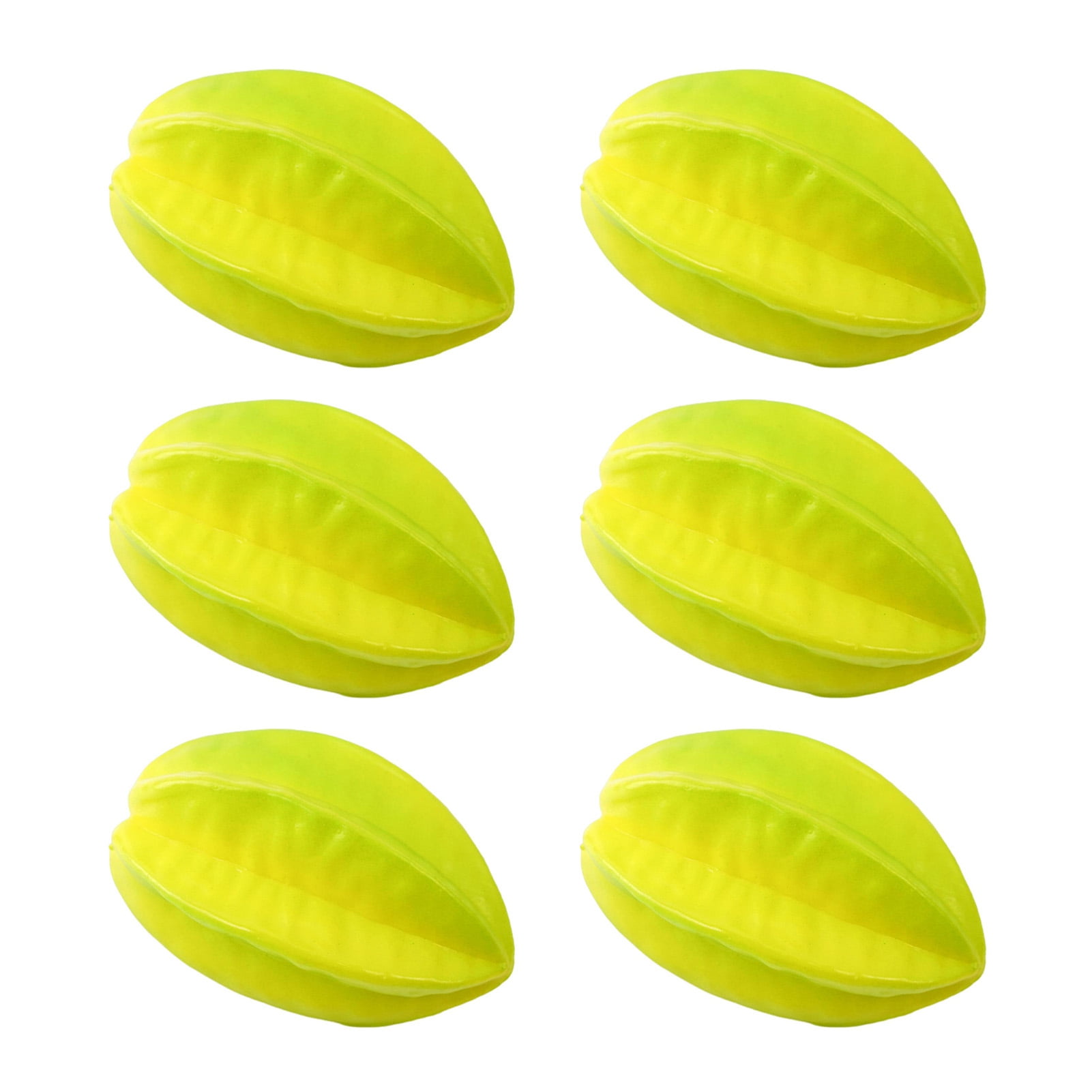 Hariumiu Lifelike Plastic Fruits 6pcs Artificial Fruit Props Realistic ...