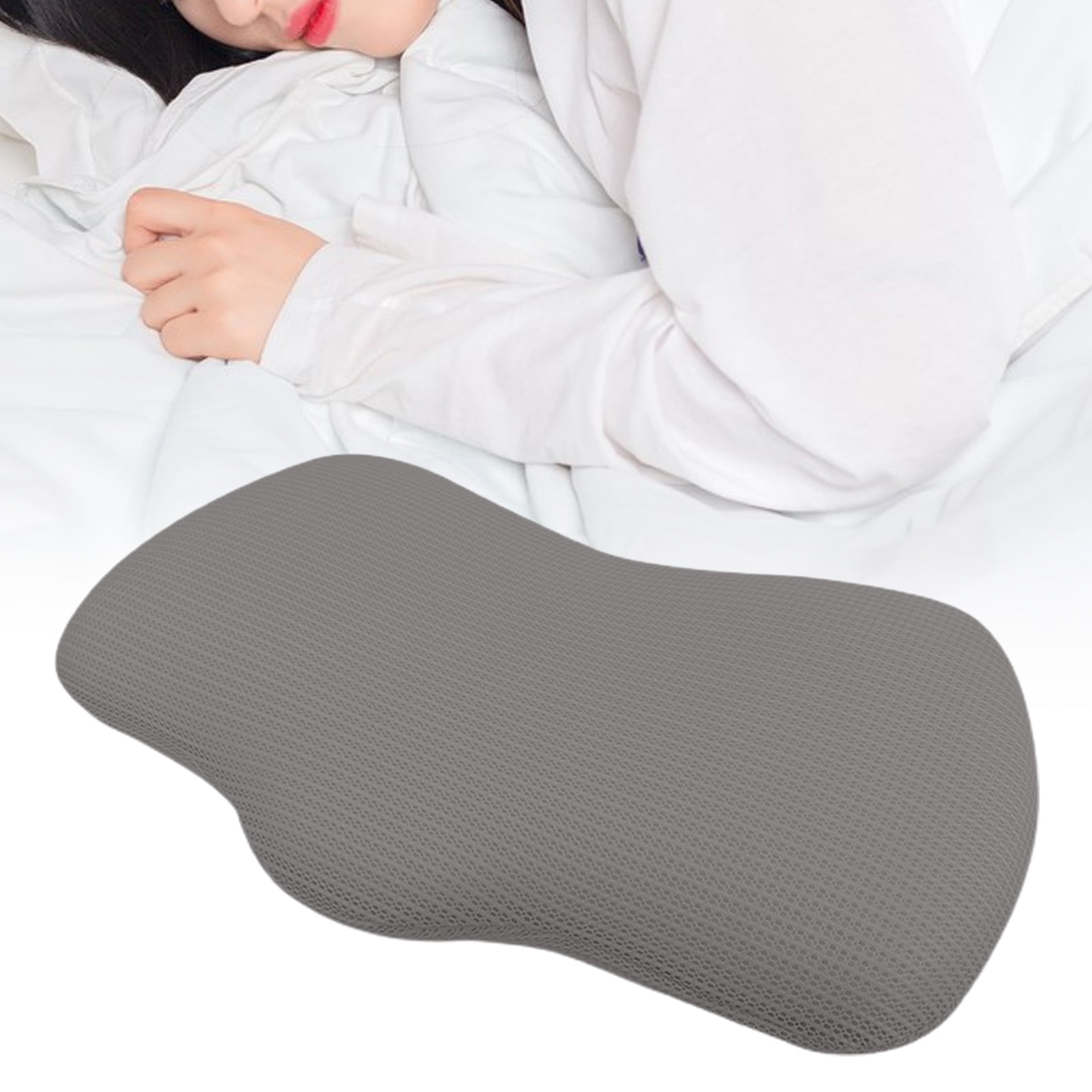 Hariumiu Memory Foam Neck Pillow for Side Sleepers Memory Foam Pillow ...